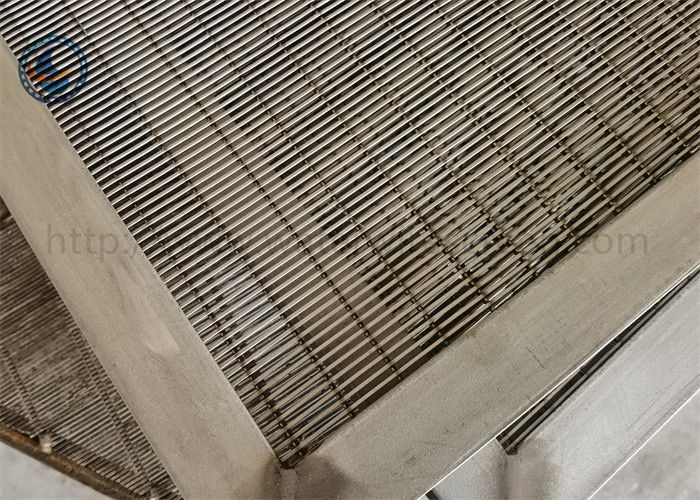 316l Johnson 1mm Slot Wedge Wire Filter Mesh Stainless Steel