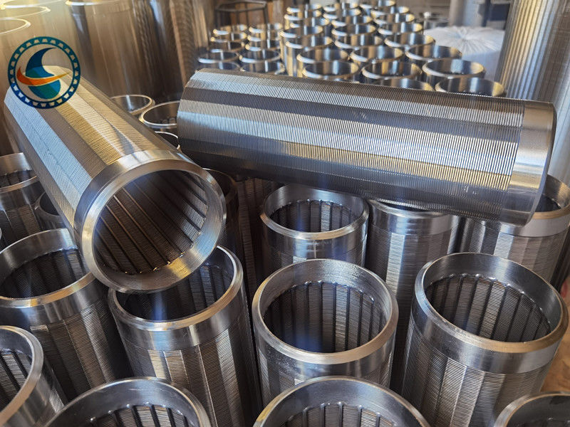 Stainless Steel Wedge Wire Screen Filter for Liquid/Solid Filtration