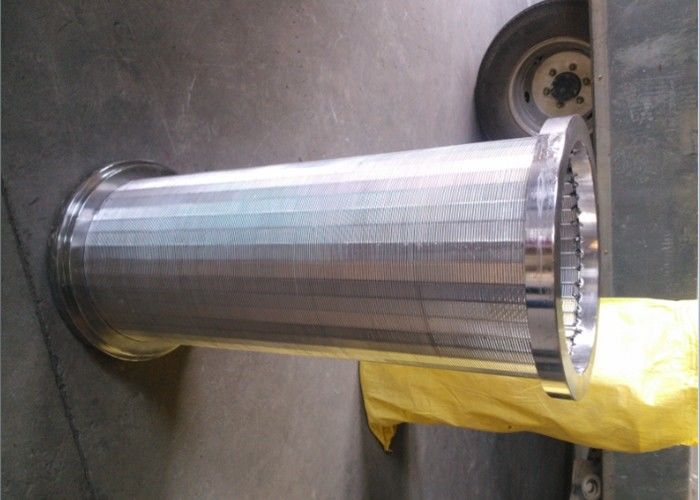 Wastewater Treatment Wedge Wire Mesh Screen Anti - Corrosion 1.0 Mm ...