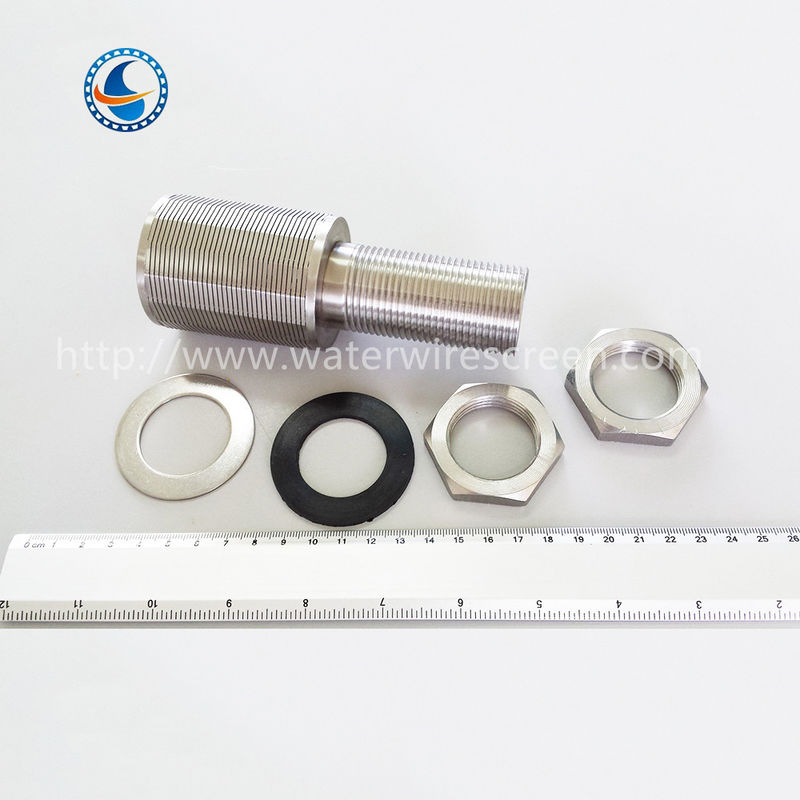 Sus304 Johnson Profile Wire 53mm Dia Water Filter Nozzle