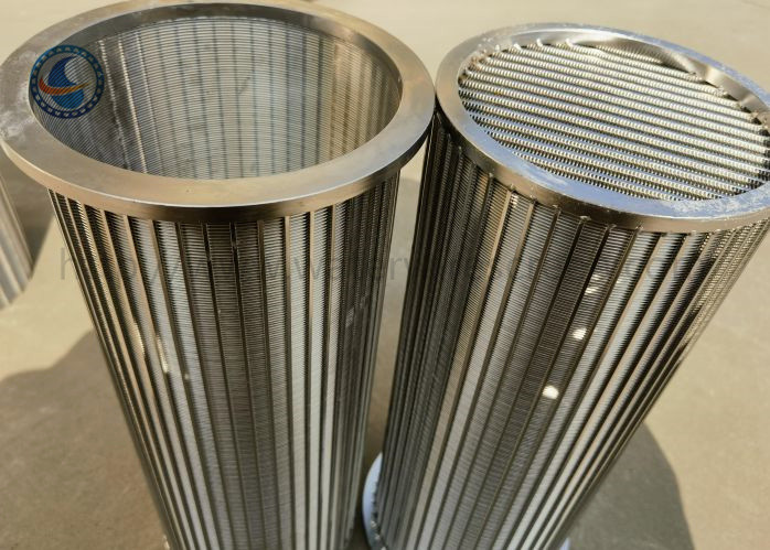 SS 316 Slot 40 Wedge Wire Screen Filter Johnson Type