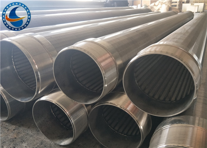 T Wire Stainless Steel Johnson Well Screen For Sea Water Intake System