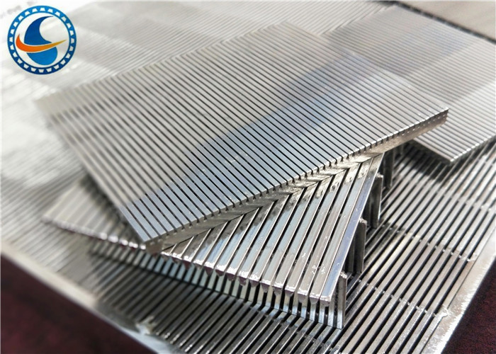 Stainless Steel Arc Wedge Wire Screen Panels For Mining Machinery