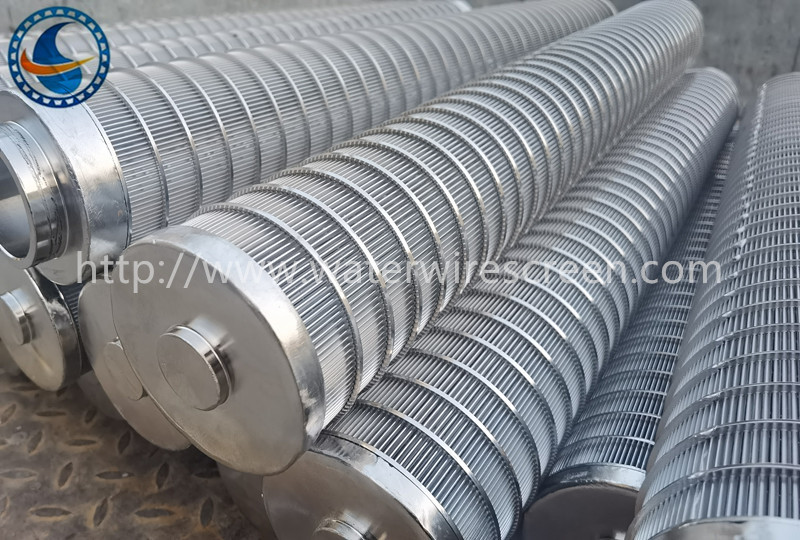 SS 316L Wedge Wire Screen Pipe - 85mm ID, 0.7mm Slot