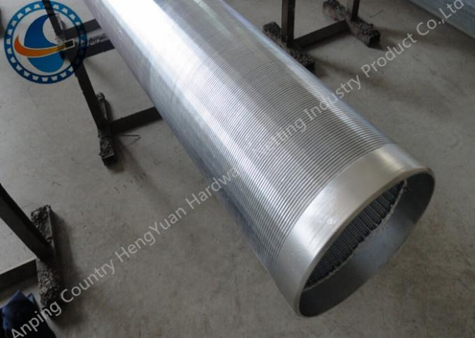 Non Clogging Johnson Wire Screen Low Carbon Galvanized Steel ...