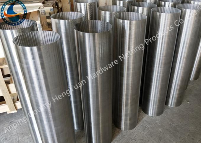 Stainless Steel V Wire Wrapped Screen for High-Accuracy Filtration