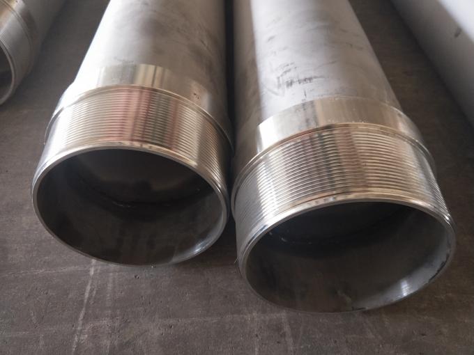 Stainless Steel Seamless Casing Pipe With Male / Female Threaded End