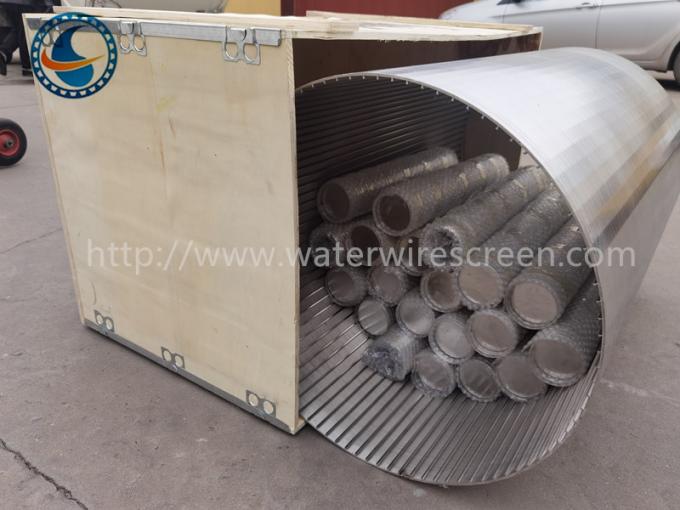 SS316L OD 76mm Johnson Continuous Slot Well Screen