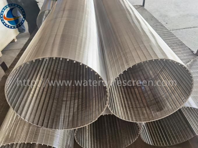OD 215mm Sus304 Non Clogging Continuous Slot Screen