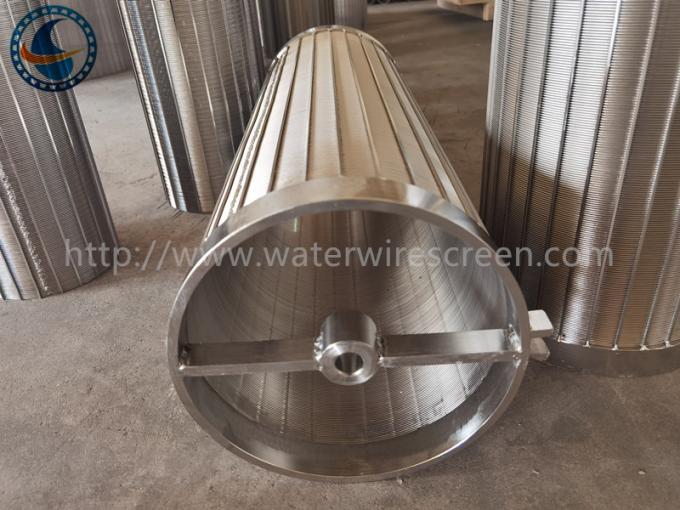 100um Slot Inlet And Outlet Wire Wrapped Screen Baskets