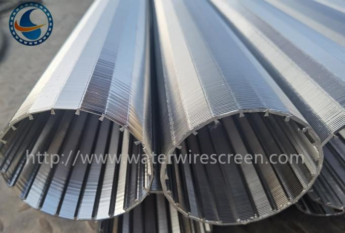 AISI 304 Inverted Wire Wrapped Screen With 100um Slot