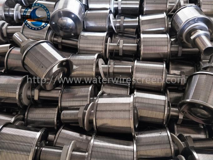 Sus304 Johnson Profile Wire 53mm Dia Water Filter Nozzle