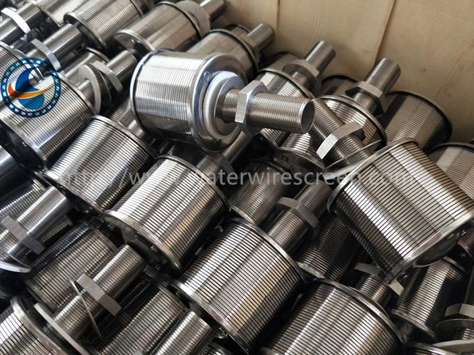 Sus304 Johnson Profile Wire 53mm Dia Water Filter Nozzle