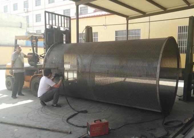 Stainless Steel Rotary Screen Drum For Drinking / River / Sea Water ...